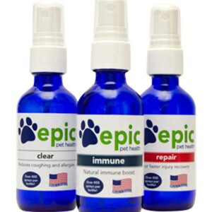 Epic Pet Health Cat Immunity Combo Repair Immune Clear 1 Ounce Sprays