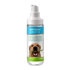 artero dentix tooth paste gel for dogs to remove the plaque and keep bad breath at bay