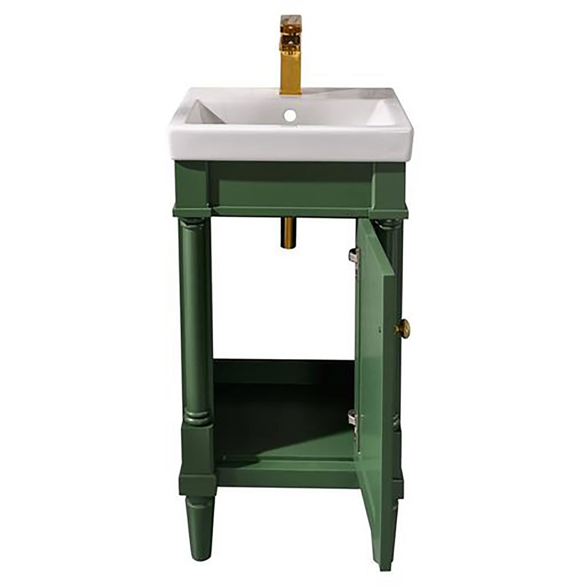 Legion Furniture 18-inch Vogue Green Sink Vanity