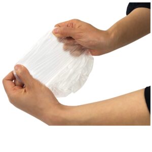 Iwatani Material Plastic Bags, Eye Wraps, TOUCH L, 400 Pieces, Approx. 9.1 x 13.4 inches (230 x 340 mm), Made in Japan, Commercial Use, Large Capacity, Plastic Bags, Food Packaging