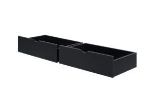 donco trading co dual underbad drawers black