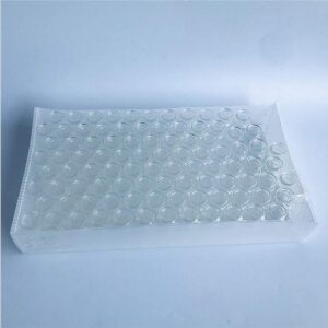 LabZhang 100pcs 10ml Vials-Glass Clear Bottom Headspace Vial with Plastic-Aluminum Flip Off Caps and Rubber Stoppers,Transparent Glass Headspace Vials,10ml Capacity（Transparent）