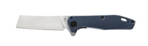 gerber gear fastball cleaver - durable, folding knife with lock - premium edc gear - 3", flat sage