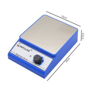 INTLLAB Magnetic Stirrer with 7PCS stir bar Set and stir bar Retriever