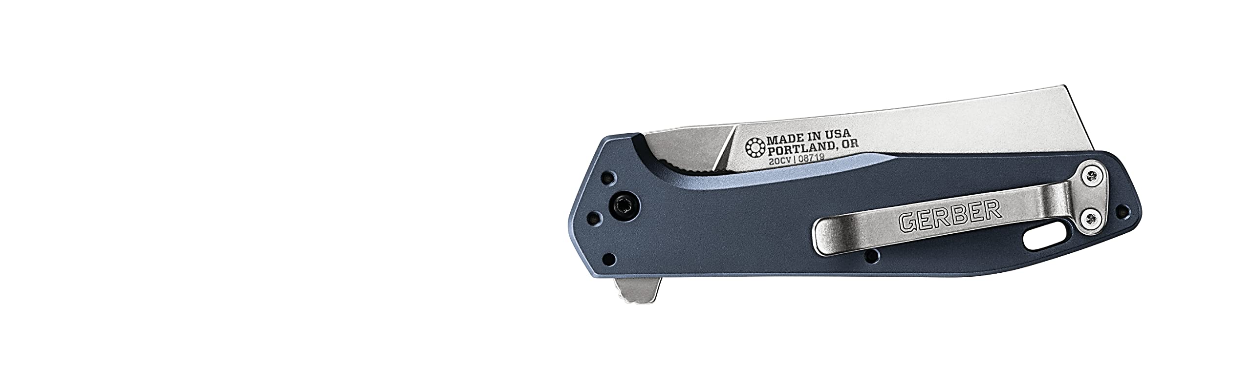 Gerber Gear Fastball Cleaver - Durable, Folding Knife with Lock - Premium EDC Gear - 3", Flat Sage