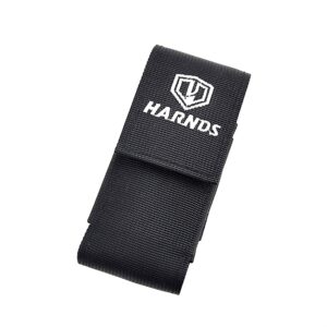 harnds nylon knife case with belt clip, knife pouch for belt, nylon holster for tools storage (harnds-ak4011)