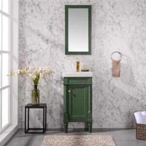 Legion Furniture 18-inch Vogue Green Sink Vanity