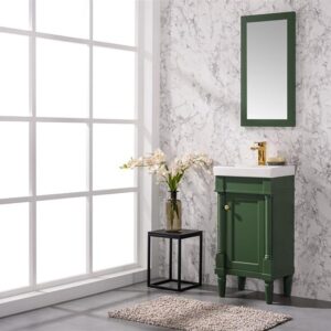 Legion Furniture 18-inch Vogue Green Sink Vanity