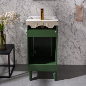 Legion Furniture 18-inch Vogue Green Sink Vanity