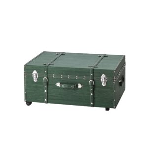 dormco texture® brand trunk - marble green 29"l x 20"w x 14"h