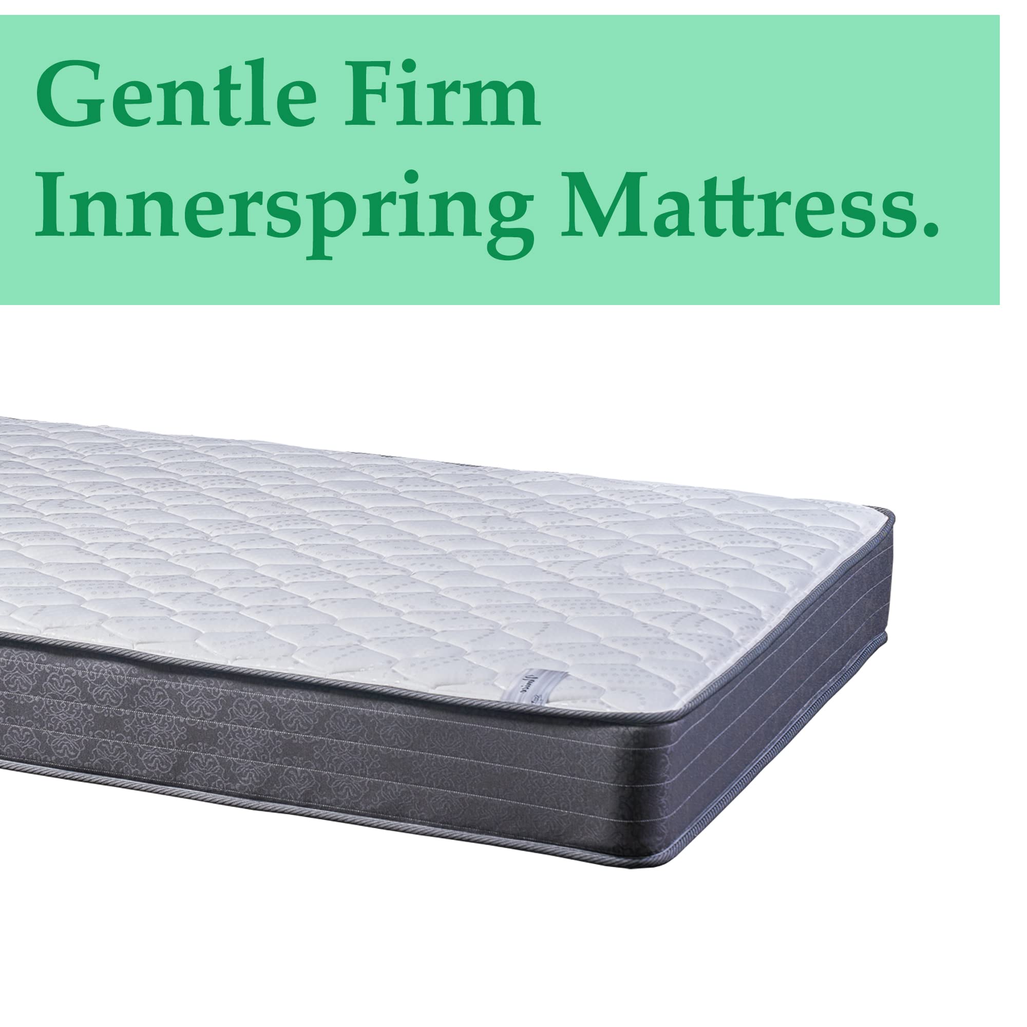 Nutan 8-Inch Gentle Firm Supportive Yet Remarkebly Comfortable innerspring Mattress,Queen Size