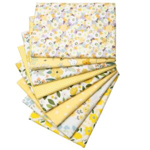 hanjunzhao cotton fat quarters fabric bundles 18 x 22 inch for sewing quilting crafting