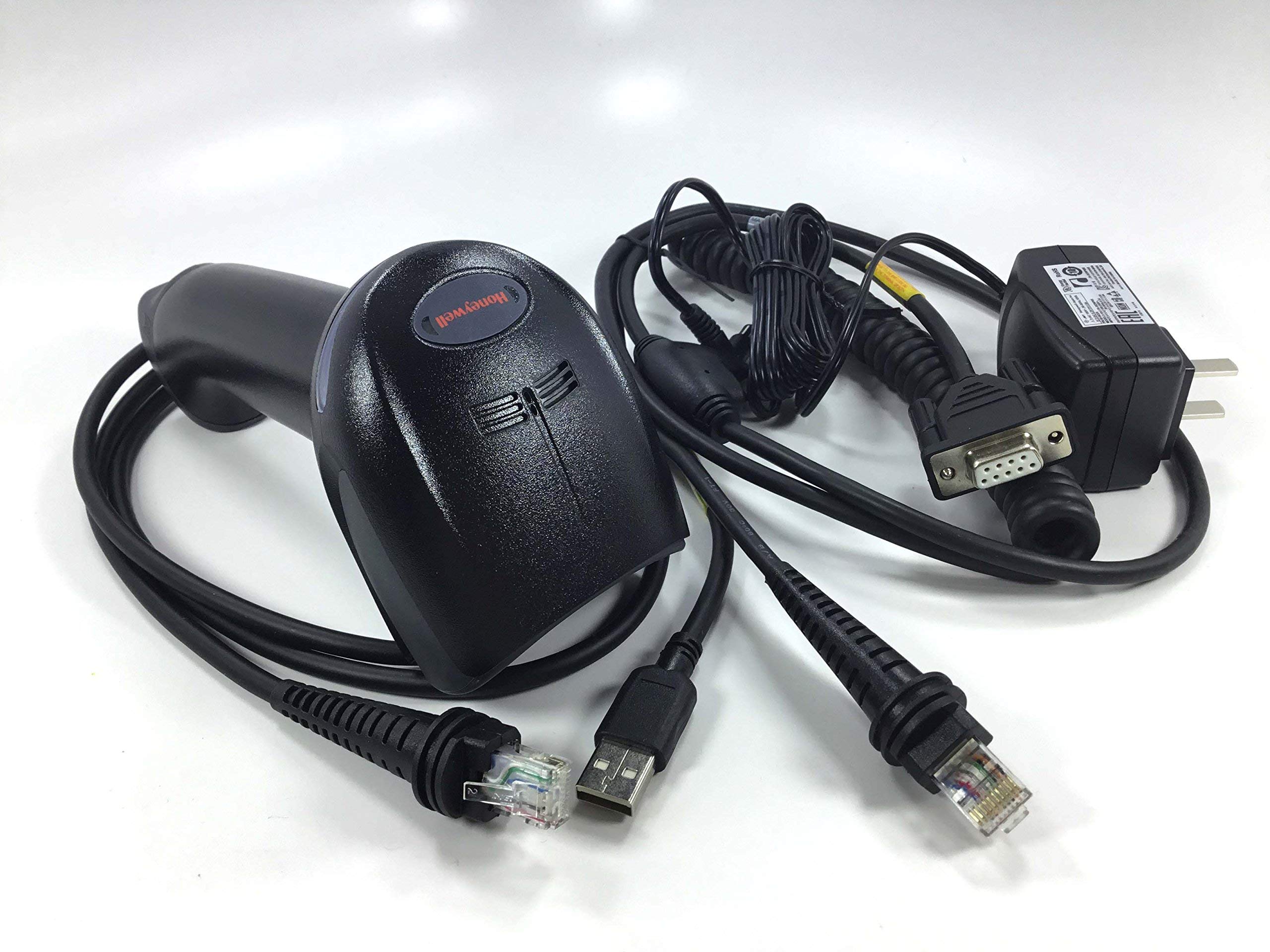 Honeywell/Xenon 1900G-HD (Hign Density) Barcode/Area-Imaging Scanner (2D, 1D, PDF, Postal) Kit, Includes RS232 Cable, Power Supply and USB Cable (Renewed)