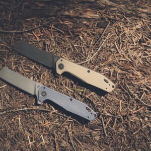 Gerber Gear Fastball Cleaver - Durable, Folding Knife with Lock - Premium EDC Gear - 3", Flat Sage