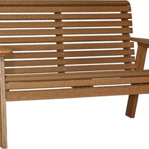 LuxCraft 4' Plain Bench - Available in 16 Colors