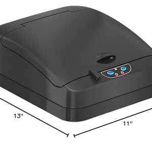 iTouchless New Sensor Trash Can Lid Replacement for Models IT13MX, IT13MXL, DZT13P, DZT13PL, DZT13M, and DZT08P, DZT08PL, and Other Variants