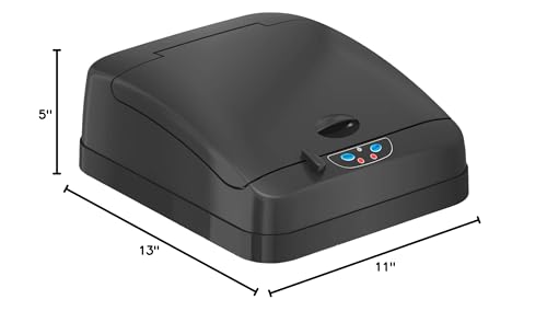 iTouchless New Sensor Trash Can Lid Replacement for Models IT13MX, IT13MXL, DZT13P, DZT13PL, DZT13M, and DZT08P, DZT08PL, and Other Variants