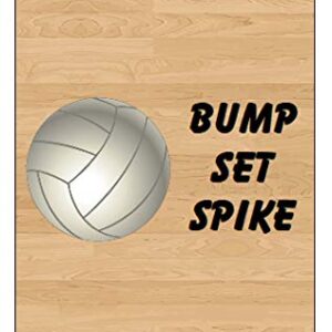 60 Sports Volleyball Miniature Candy Bar Wrapper, Mini Candy Bar Stickers for Birthday Party, Baby Shower, Wedding, Graduation, or Any Family Event Decorations, Bump Set Spike, Candy Not Included.