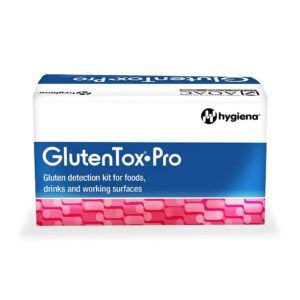 Hygiena GlutenTox Pro Gluten Detection Kit for Foods, Beverages, and Surfaces (25 Tests)