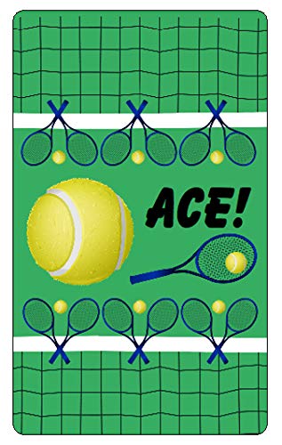 60 Sports Tennis Miniature Candy Bar Wrapper, Mini Candy Bar Stickers for Birthday Party, Baby Shower, Wedding, Graduation, or Any Family Event Decorations, Candy Not Included.