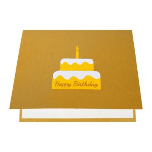 Magic Ants Pop Up Happy Birthday Card, 3D Birthday Popup Cards, Birthday Cake Funny Postcards Pop Up Greeting Cards,Pop Up Birthday Cards for Women Men