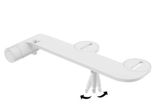 freshbidet non-electric adjustable angle bidet toilet attachment (cold water bidet modern model)