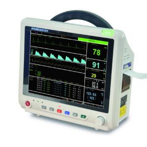 Utech PM5000V Veterinary Multi-parameters Monitor with SPO2, NIBP,Temp,ECG,PR,Resp