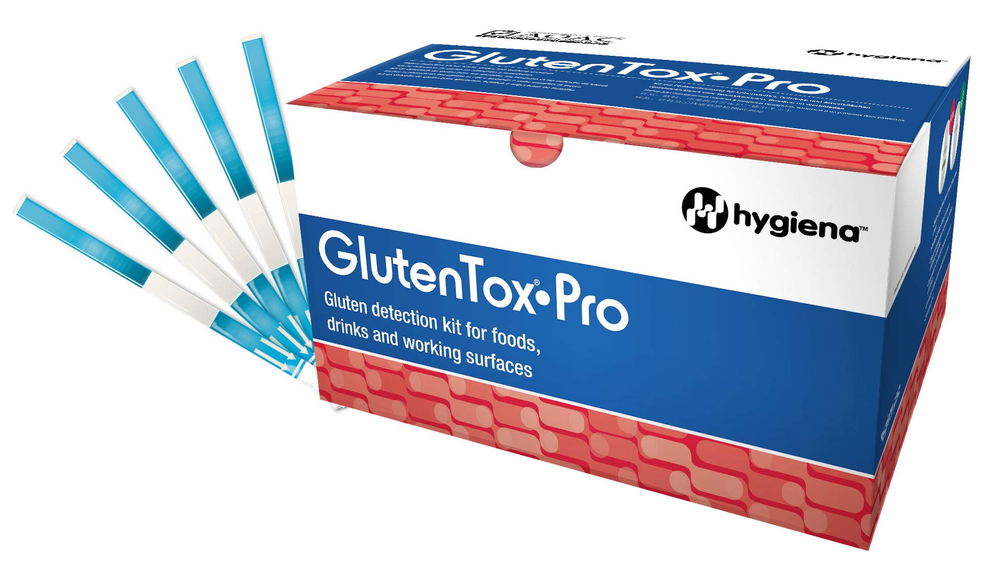 Hygiena GlutenTox Pro Gluten Detection Kit for Foods, Beverages, and Surfaces (25 Tests)