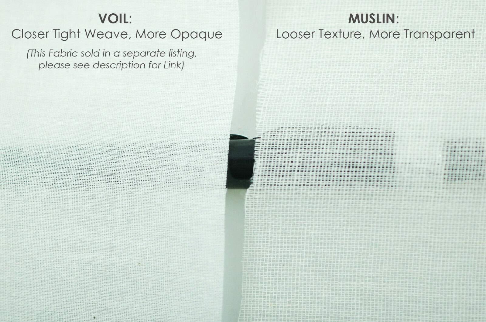 Muslin Fabric,100% Cotton,Loose Weave Cheesecloth, Optic White & Ecru Natural Cream Sheer Gauze Material. Authentic Premium Indian Cotton for Dressmaking and Curtains Crafts Neotrims. White, 1mt