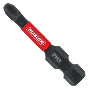 diablo 2 in. #3 phillips drive bits (5-pack)