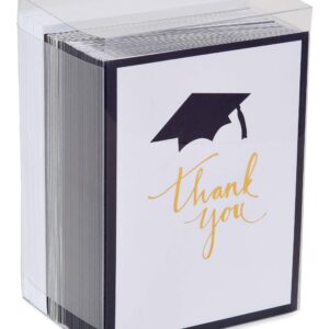 American Greetings Graduation Thank You Cards with Envelopes, Blank (50-Count)