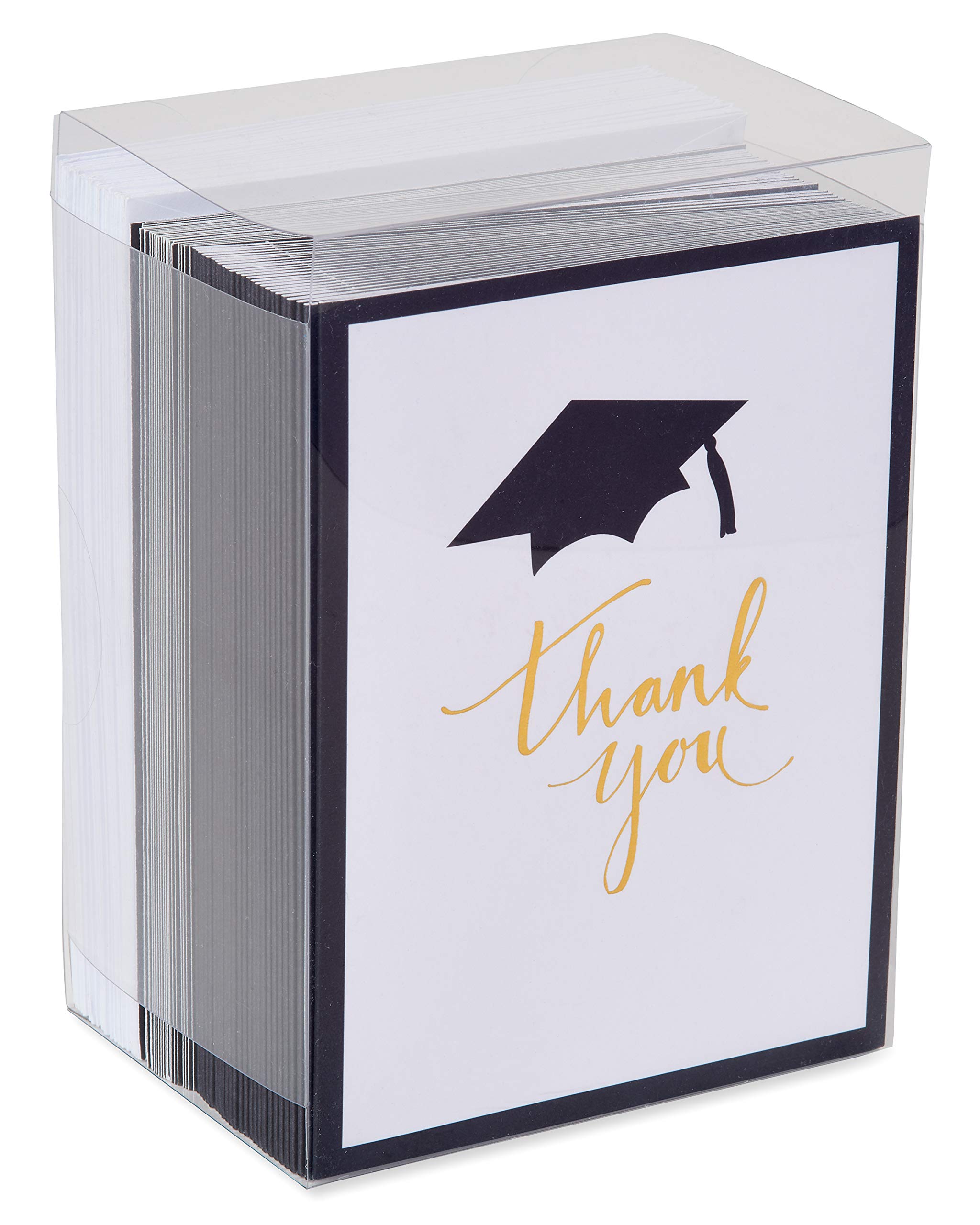 American Greetings Graduation Thank You Cards with Envelopes, Blank (50-Count)