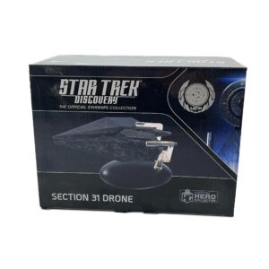 Star Trek The Official Discovery Starships Collection | Section 31 Drone with Magazine Issue 25 by Eaglemoss Hero Collector