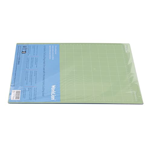 WORKLION Cutting Mat 12x12 for Cricut: Cricut Explore One/Air/Air 2/Maker Gridded Adhesive Non-Slip Durable Mat for Sewing Quilting and Arts & Crafts Projects - Cutting Mat Set(Variety)