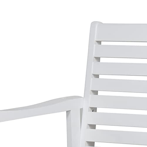 Christopher Knight Home Beata Outdoor Acacia Wood Porch Swing, White