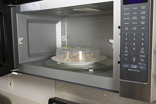 Simply Served Variety Pack Steam Vents Microwave Splatter Covers, Clear