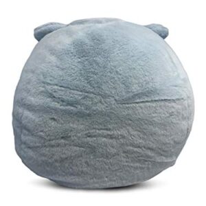 Heritage Kids Fur Kitty Critter Bean Bag Chair, Grey