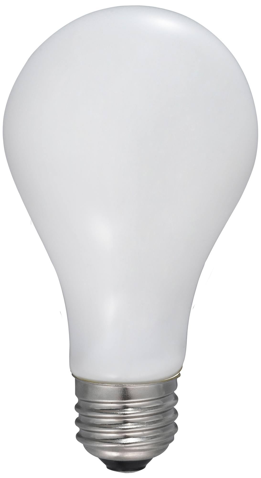 Tesler 150W Equivalent Milky 15W LED Dimmable Standard A23 2-Pack