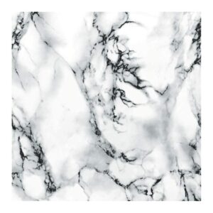 d-c-fix self adhesive peel and stick waterproof marble white 26.5'' x 78.7"" film thicker than contact paper for kitchen and bathrooms countertops cabinets, white marble (fa3468031)