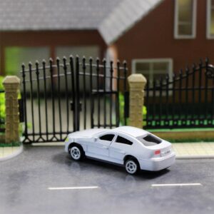 LoveinDIY 10 /87 HO Scale Model Car Mini Vehicle Racing Car Parking Scenery Street Layout Table Diorama Decoration Accessories