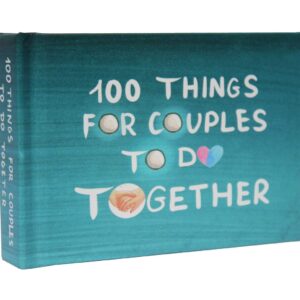 Infmetry 100 Things for Couples to Do Together -Valentines Day Gifts for Her Him Boyfriend Girlfriend Wife Husband Newlyweds, Funny Bridal Shower Registry Wedding Gifts for Women Men