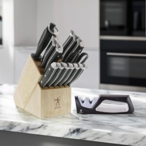 Henckels Statement 15-pc Knife Block Set with sharpener