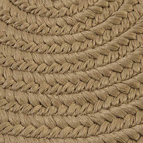 Colonial Mills Barataria Braided Rug, 2x3, Cafe