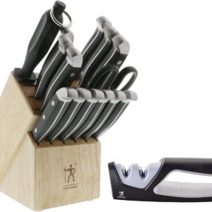 Henckels Statement 15-pc Knife Block Set with sharpener