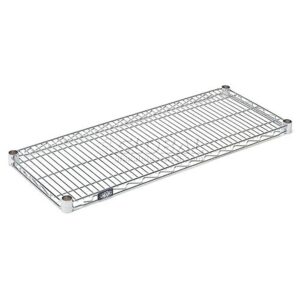 72"w x 12"d chrome wire shelf