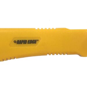 Rapid Edge All-Purpose 18mm Snap Off Utility Knife with 18mm Snap Off Blades, Pack of 3