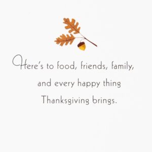 Hallmark Paper Wonder Displayable Pop Up Thanksgiving Card (Give Thanks)