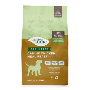 nature's logic grain free chicken meal feast, 25lbs