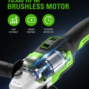 Greenworks 24V Brushless Angle Grinder - Battery and Charger Sold Separately