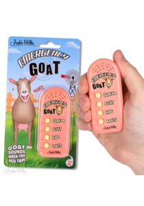 mcphee accoutrements electronic emergency goat noisemaker 4 different sounds!